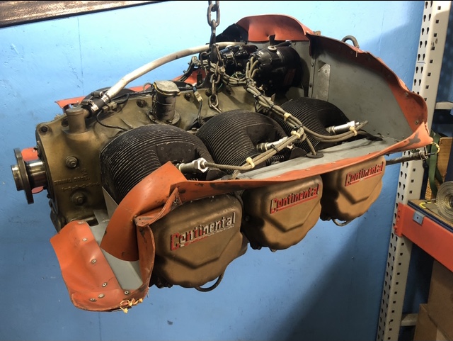 Continental O-470-R . Engine w/Accessories TSMO= 1201.25