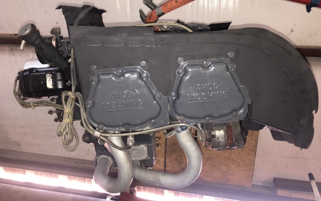 Lycoming IO-360-A1B6 . Engine w/Accessories FORWARD DRAFT TSMO=593.3