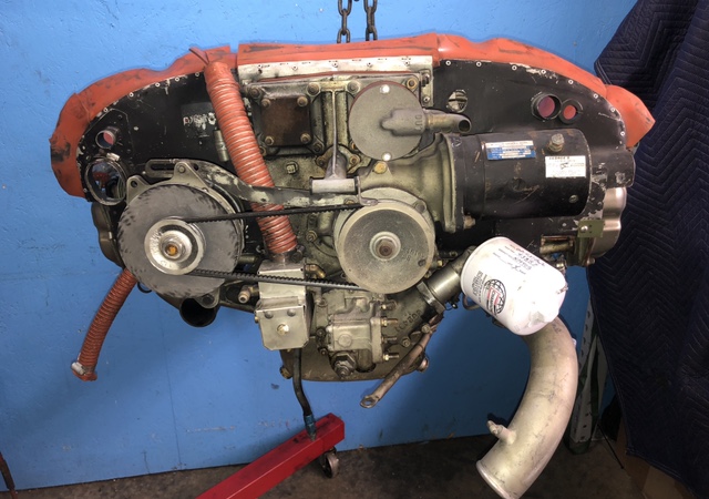 Continental IO-470-V0 . Engine w/Accessories TSMO=1501.4