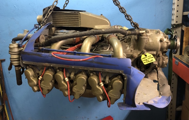 Continental GTSIO-520-H . Engine CORE As Photographed Unknown Condition