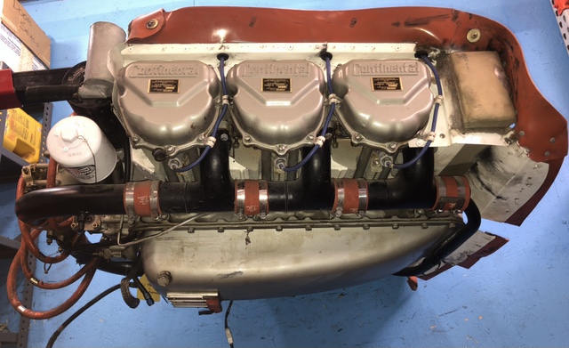 Continental IO-470-V0 . (9B) Engine w/Accessories TSMO=597.7