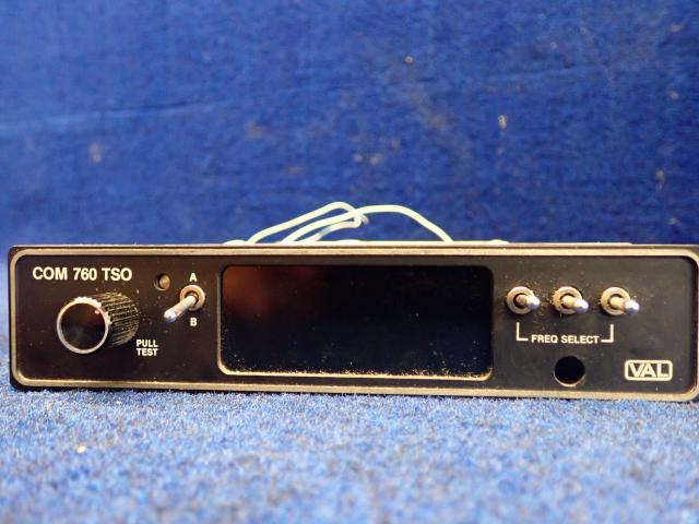 VAL Avionics 801000 Digital COM 760 Transceiver 13.75 VDC