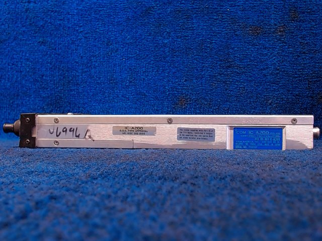 ICOM AMERICA IC-A200 VHF Air Band Transceiver COMM - Ver 100