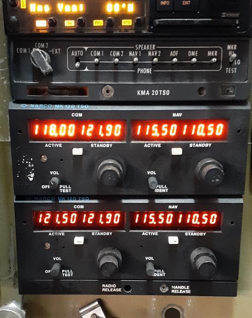 Narco 03118-300 Mark MK-12D. TSO NAV COM 14V (Single Unit Only)