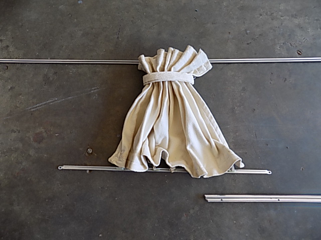 Cessna SET Curtain & Mounts W/Center Divider (See details)