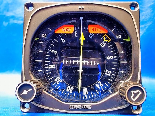 King 066-3046-01 KI-525A HSI Indicator with Bootstrap Output (14 / 28 ...
