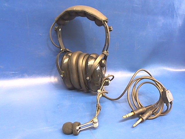 Flightcom NPN Aviation Headset w/Boom mic