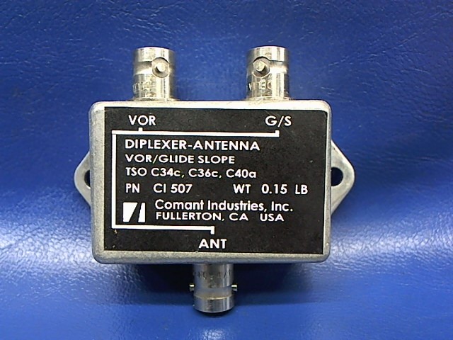 Comant CI 507 DIPLEXER-ANTENNA VOR/GLIDE SLOPE