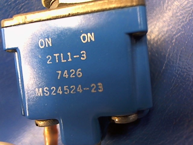 Micro Switch MS24524-23 SWITCH - LH ALTERNATOR MASTER ON