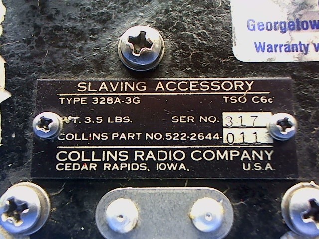 Collins 522-2644-011 328A-3G Slaving Accessory (Radar)