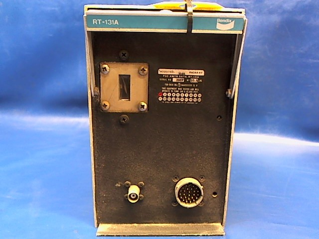 Bendix 4000763-3101 RT -131A Radar Reciever Transmitter (RADAR) MOD: 1