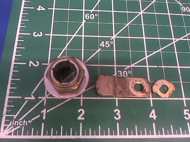 Piper 87329-07 LOCK - Fwd Cabin Door w/CAM SPACER & NO-Key