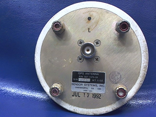 SENSOR SYSTEMS S67-1575-39 GPS ANTENNA