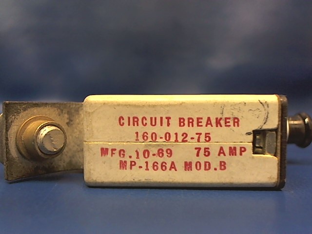 Cessna 160-012-75 CIRCUIT- BREAKER (75 AMP)