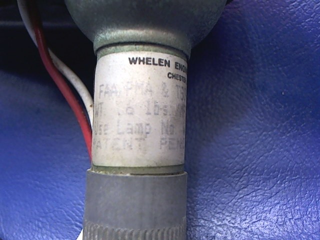 Whelen A650-PR LIGHT- LH WINGTIP POSITION (RED) NAV W/STROBE