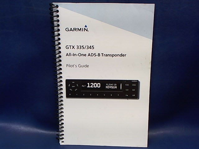 Garmin 190-01499-00 REV E. GTX 335/345 All-IN-One ADS-B Transponder ...