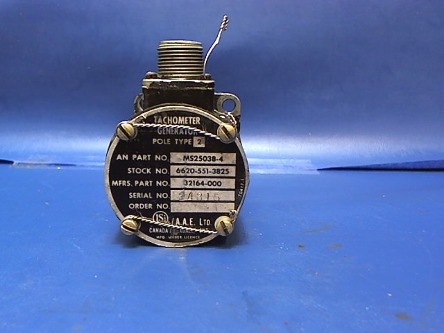 AAE MS25038-4 TACH GENERATOR