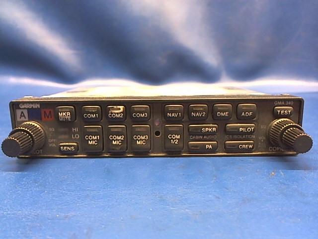 Garmin 011-00401-10 GMA-340 Audio Panel Marker Beacon Receiver and ...