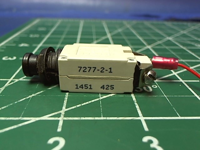Klixon 7277-2-1 1-amp Circuit Breaker