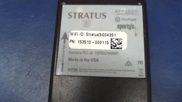 STRATUS 153510-000115 Stratus 3i ADS-B Receiver W/ Mount