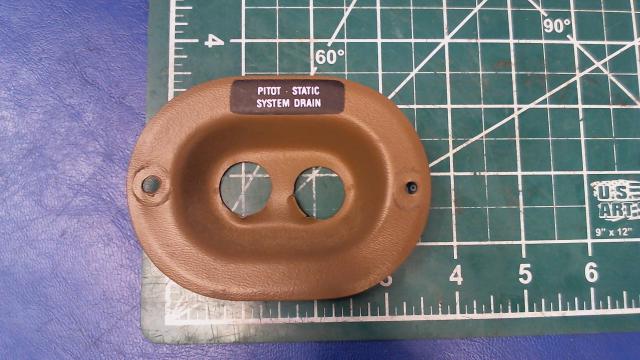 Piper 35507-02 COVER - Pitot static drain