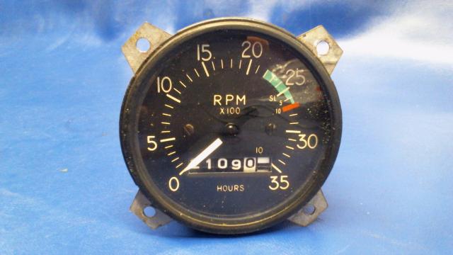 Cessna C668020-0102 Tachometer 3-1/8 Model (TT= 2109.0)