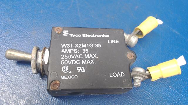 Tyco Electronics W31-X2M1G-35 MASTER SWITCH 35 AMPS