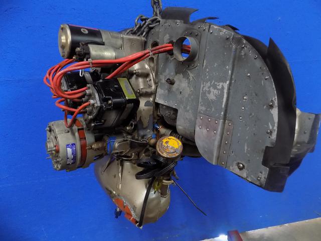 Continental O-200A . Engine w/Accessories TSMO= 1710.8 No Prop Strike