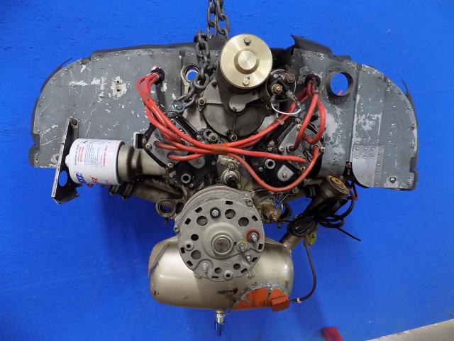Continental O-200A . Engine w/Accessories TSMO= 1710.8 No Prop Strike