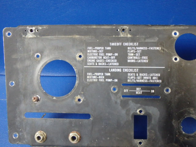 Piper 77419-02 PANEL - Instrument Lower