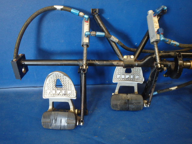 Piper RSTB/LSTB Dual Rudder Pedal and Toe Brake Assembly