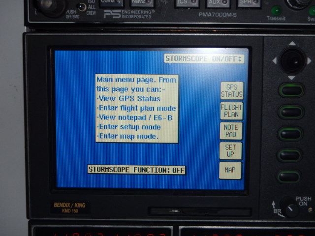 Bendix King 066-01174-0101 KMD 150 MFD Multifunction Display/GPS 066 ...