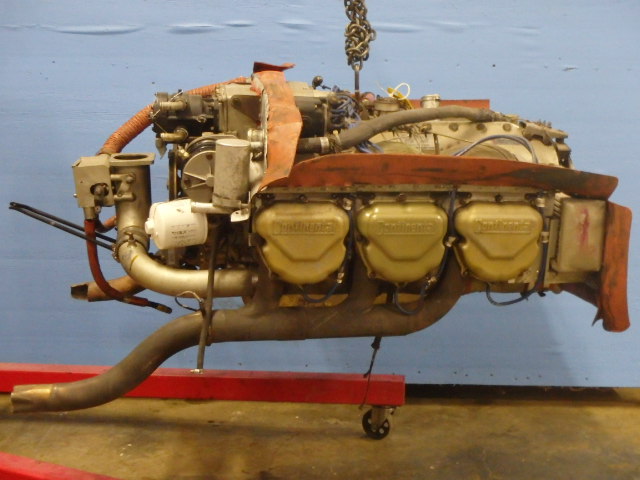 Continental IO-470-V0 . Engine w/Accessories TSMO=1424.7