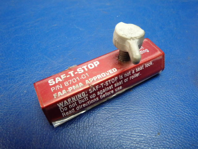 SAF-T-STOP 8701-01 SAF-T-STOP SEAT STOP (Knob broken - See photos)