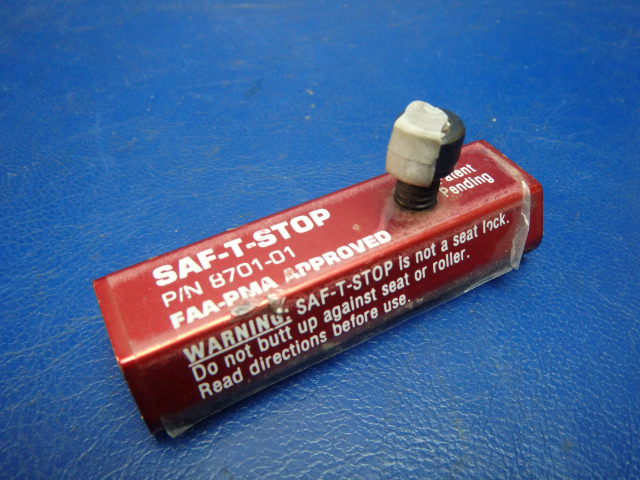 SAF-T-STOP 8701-01 SAF-T-STOP SEAT STOP (Knob broken - See photos)