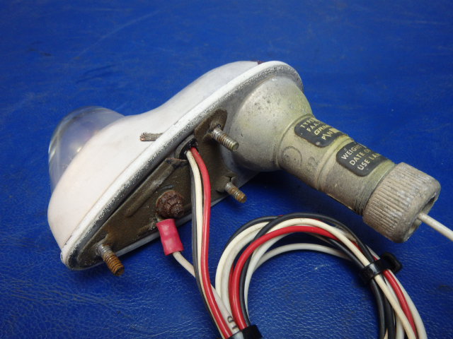 Grimes A-1285-R-12 Light-Wing Position LH Red w/Strobe