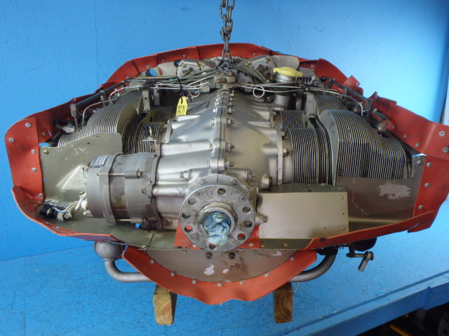 Continental-TSIO-520-B . RH Engine w/Accessories VAR Crankshaft TSMO=420.9