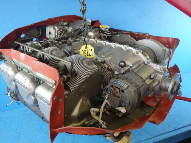 Continental-TSIO-520-B . RH Engine w/Accessories VAR Crankshaft TSMO=420.9