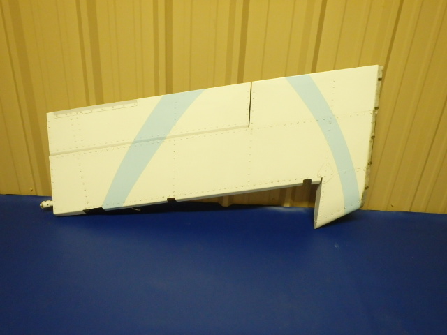 Piper 95520-04 Rudder w/Trim Tab