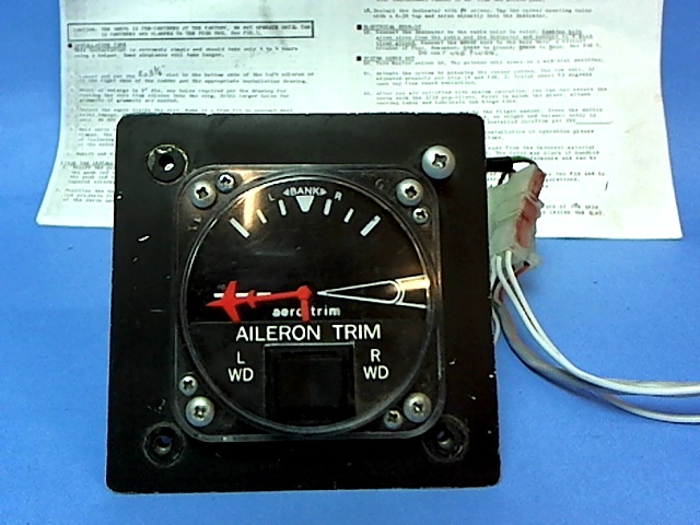 Aero-Trim ATI101 AILERON TRIM CONTROL SYSTEM PARTS ONLY CORE