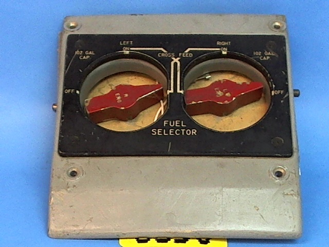 Beechcraft 60-924014-21 Panel Assembly - FUEL SELECTOR