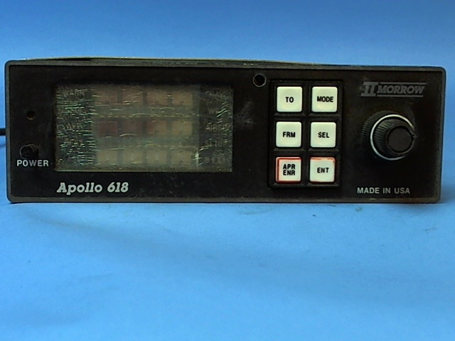II Morrow 430-0193-010 Apollo 618 mod B Loran GPS W/ tray