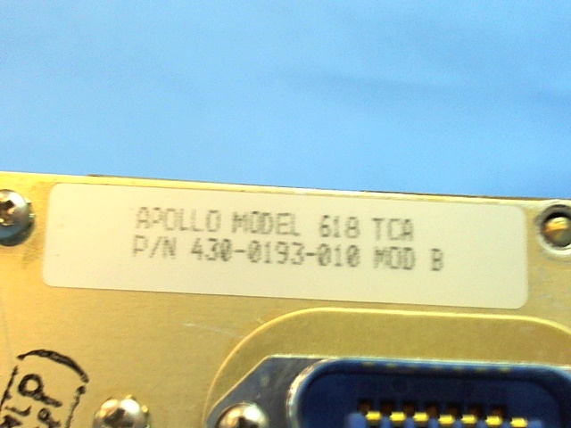 Apollo 430-0193-010 618 TCA Loran