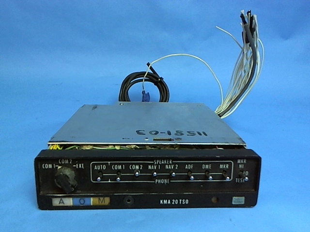 King 066-1024-03 KMA-20 TSOd Marker Beacon Reciever and Isolation Amp ...