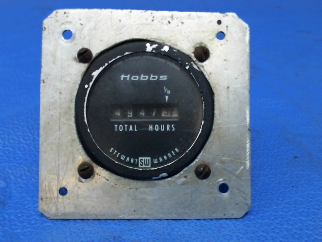Stewart Warner 15006 HOUR METER Hobbs Meter (INOP)