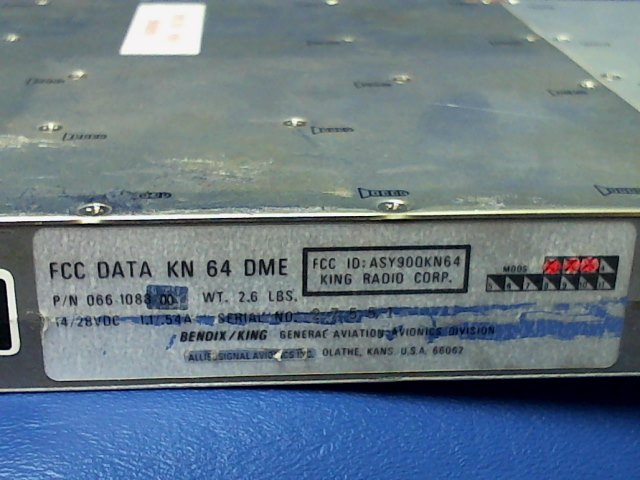 King 066-1088-00 KN-64 DME (14/28 Volts )
