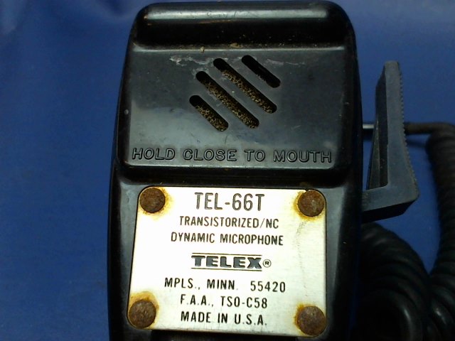 Telex TEL-66T DYNAMIC MICROPHONE.