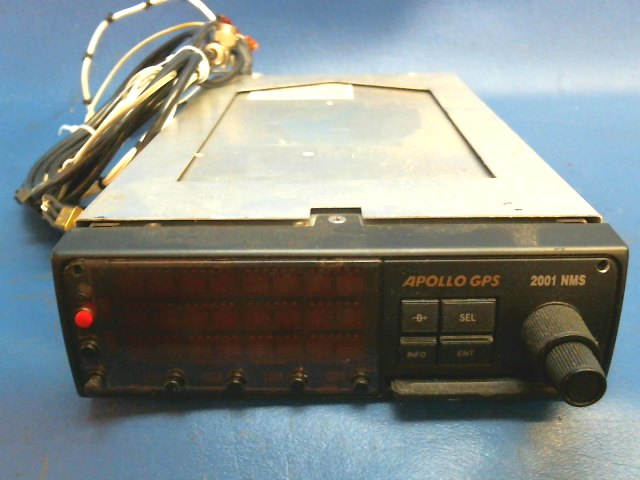 Apollo 430-0267-302 2001 GPS II MORROW w/Data Card & Tray
