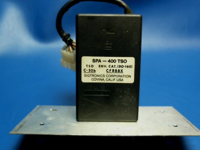 Sigtronics SPA-400 Intercom TSO 12/24 volts w/wiring and 4 jacks