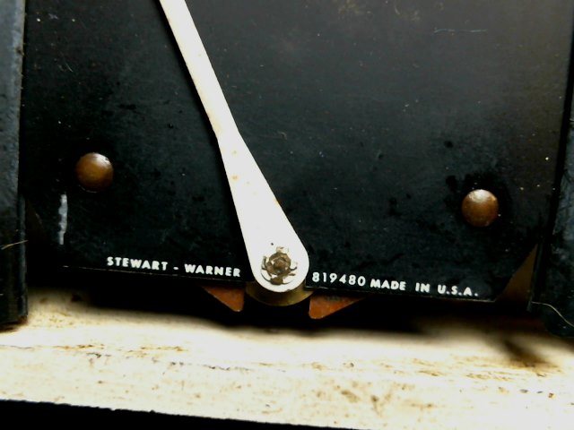 Stewart Warner 819480 GAGE OIL PRESS - SW GAUGE